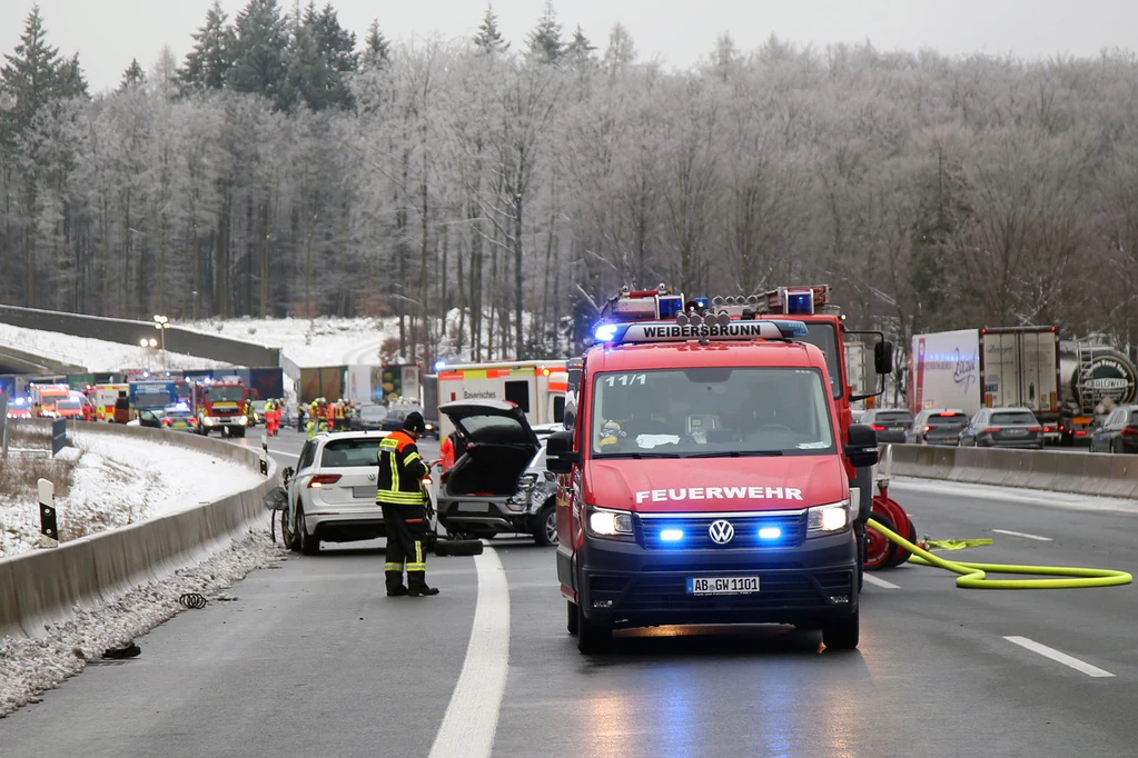 Unfall A3 Aschaffenburg
