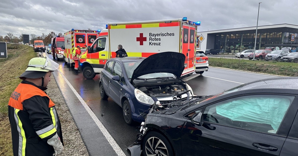 Schwerer Verkehrsunfall bei Ebern - Erneut die Vorfahrt missachtet